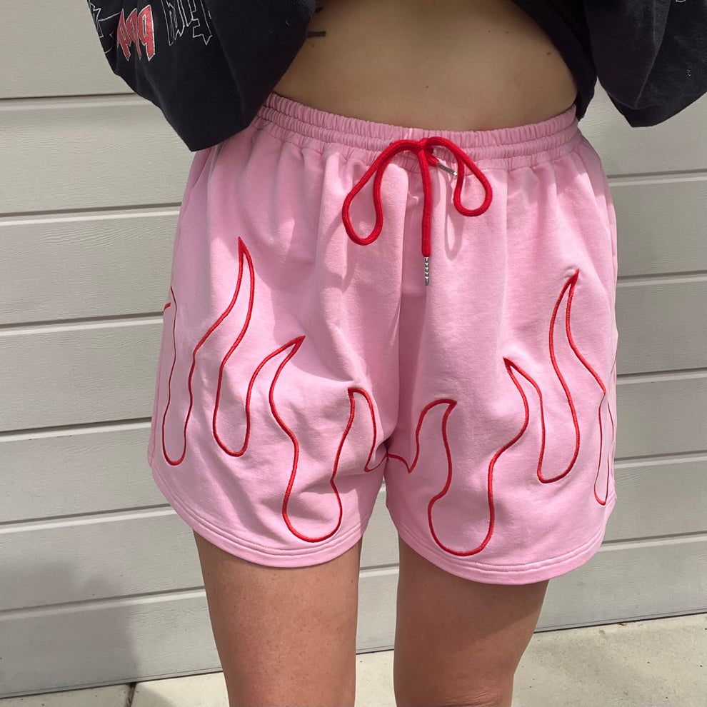 ADULT FLAME SHORTS – voodoochildstudio